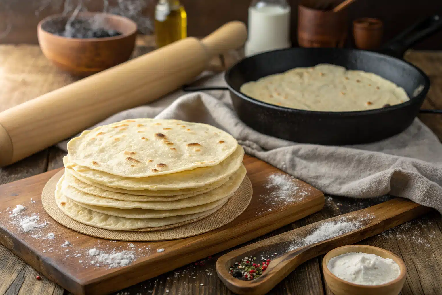 Flour Tortilla Recipe: Best Homemade Authentic Flatbreads