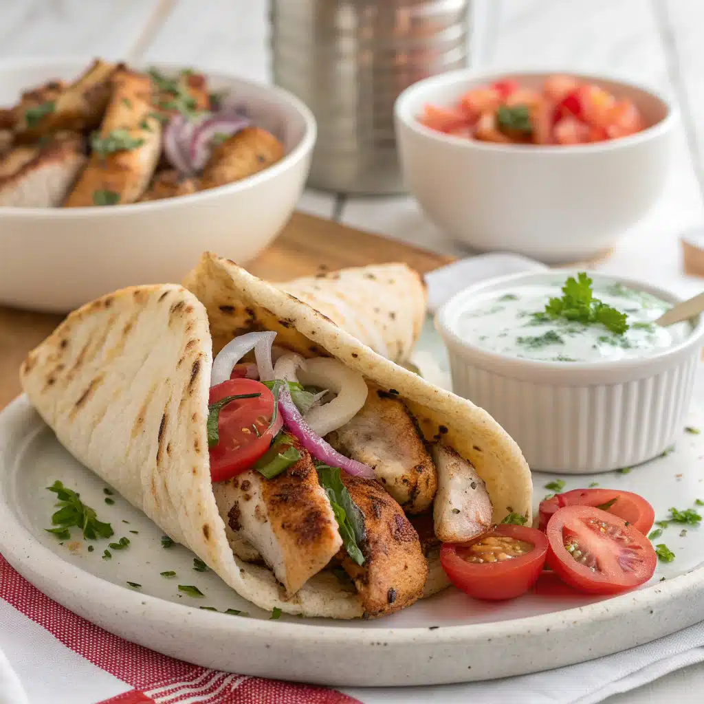 Chicken Gyro: Best Authentic Homemade Mediterranean Recipe