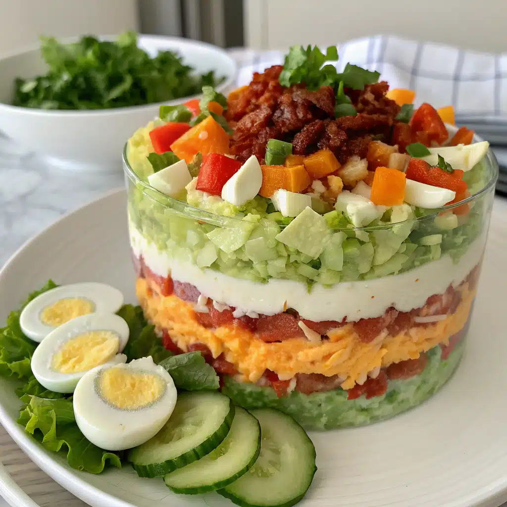 Seven Layer Salad: Classic American Potluck Favorite