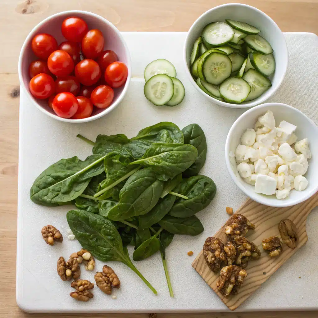 Spinach Salad Recipe: Fresh, Nutritious & Delicious