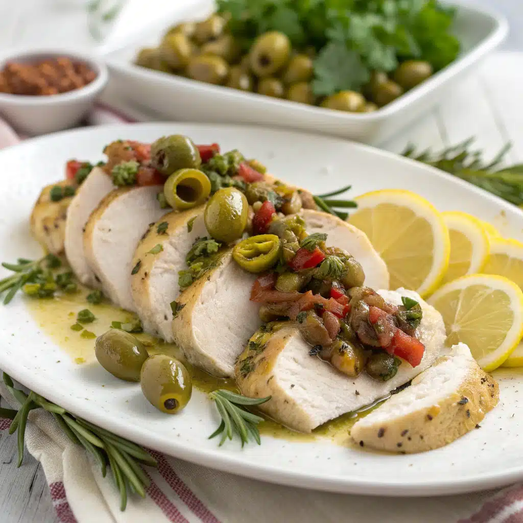 Best Chicken with Olive Salsa: Mediterranean Flavor Explosion
