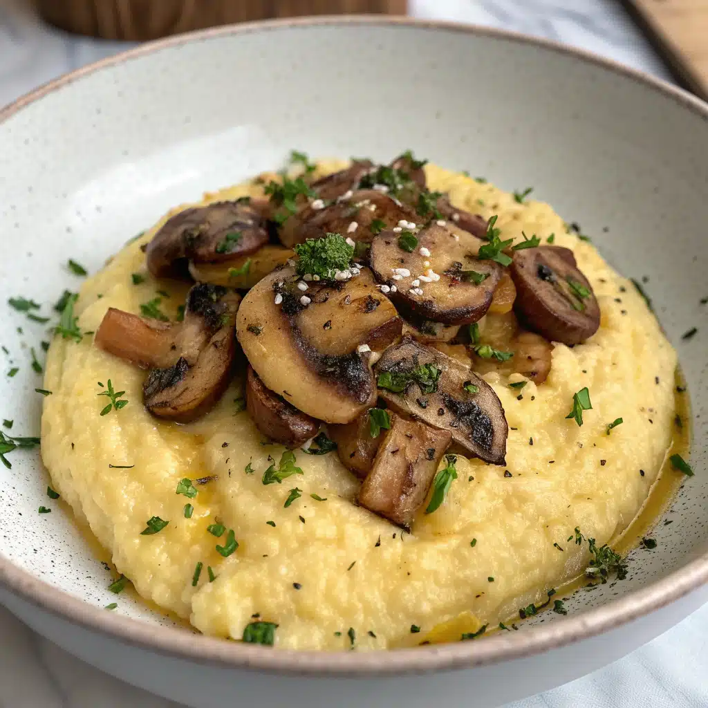 Best Creamy Mushroom Polenta Recipe: Rich & Satisfying