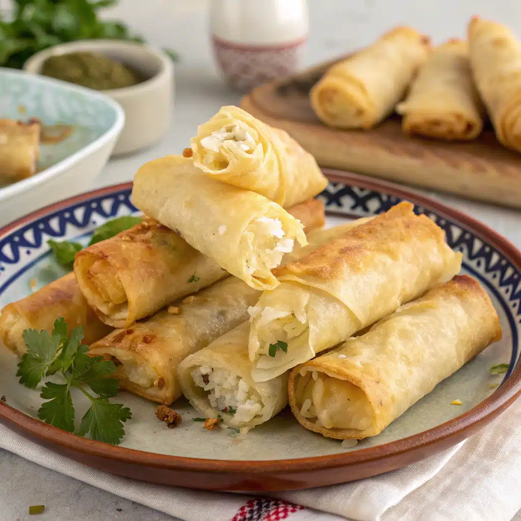 Best Phyllo Cheese Rolls: Crispy Mediterranean Appetizer