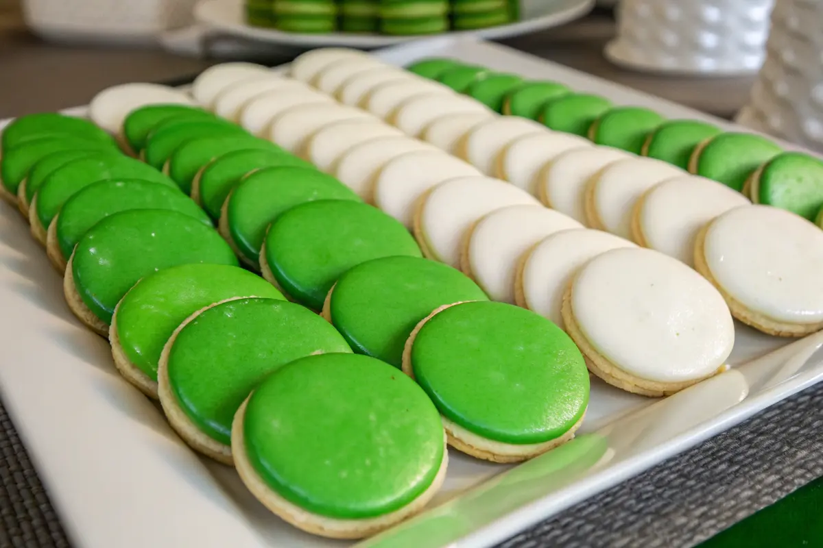 green white cookies – Easy Irresistible Treat