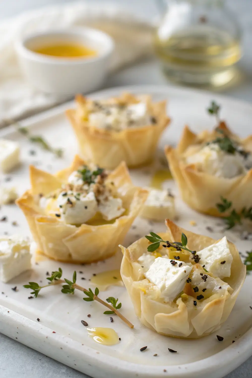 goat cheese phyllo bites - Easy and Irresistible Appetizer