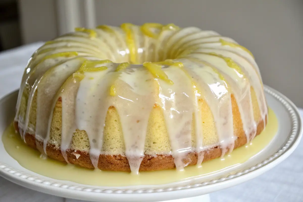 Frosted Lemon Jello Cake – Ultimate Bold Treat