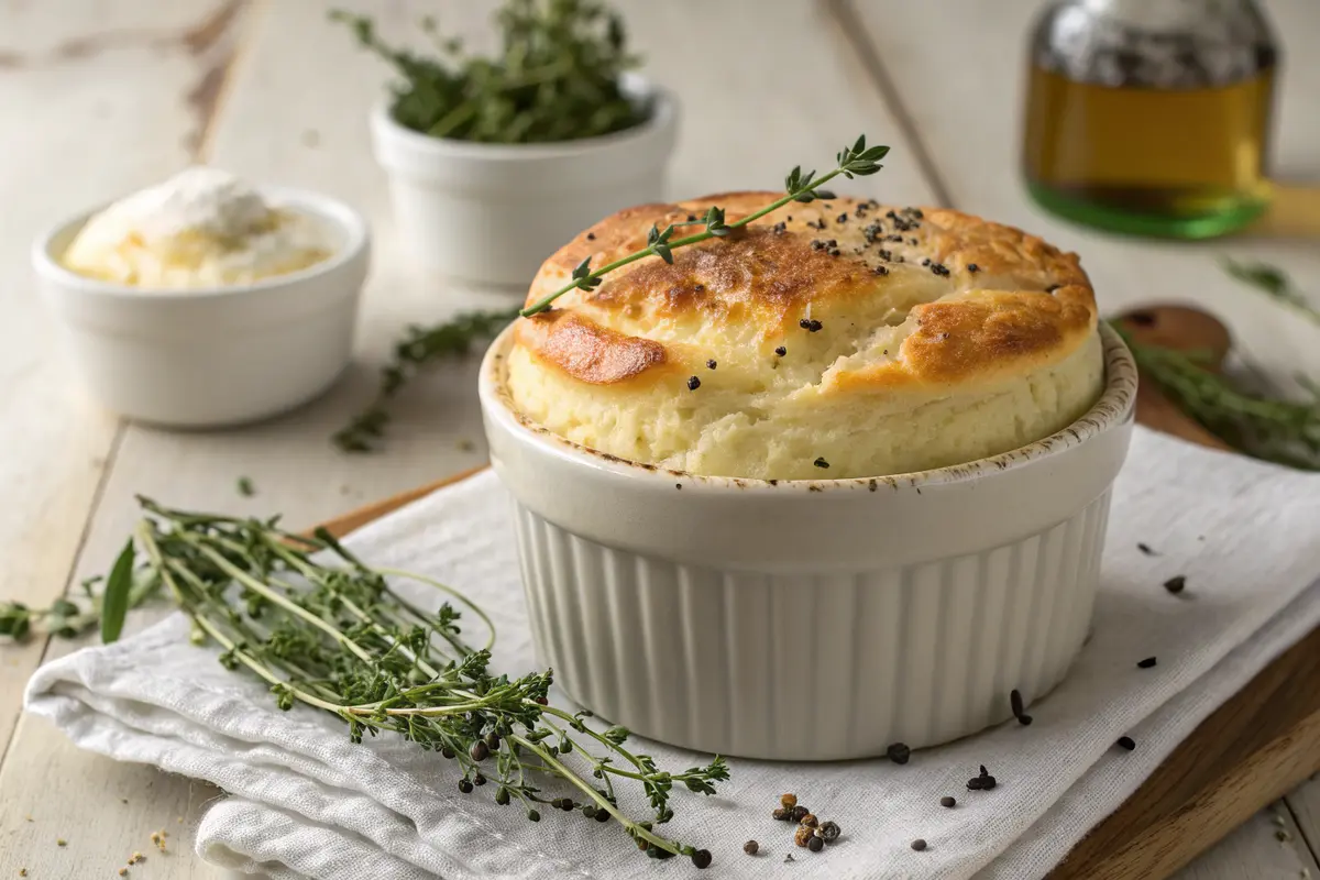 Goat Cheese Soufflé – Bold Irresistible Breakfast