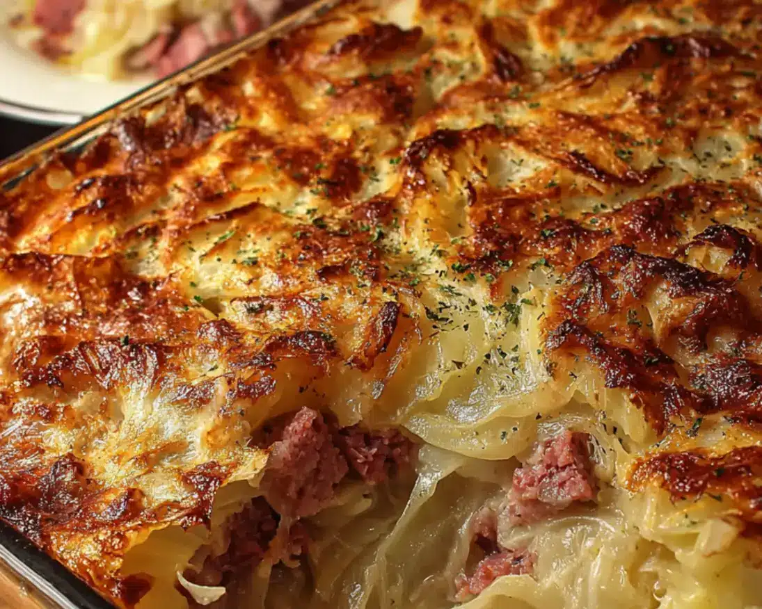 Corned Beef Cabbage Parmesan Bake: A Cheesy Comfort Food Classic